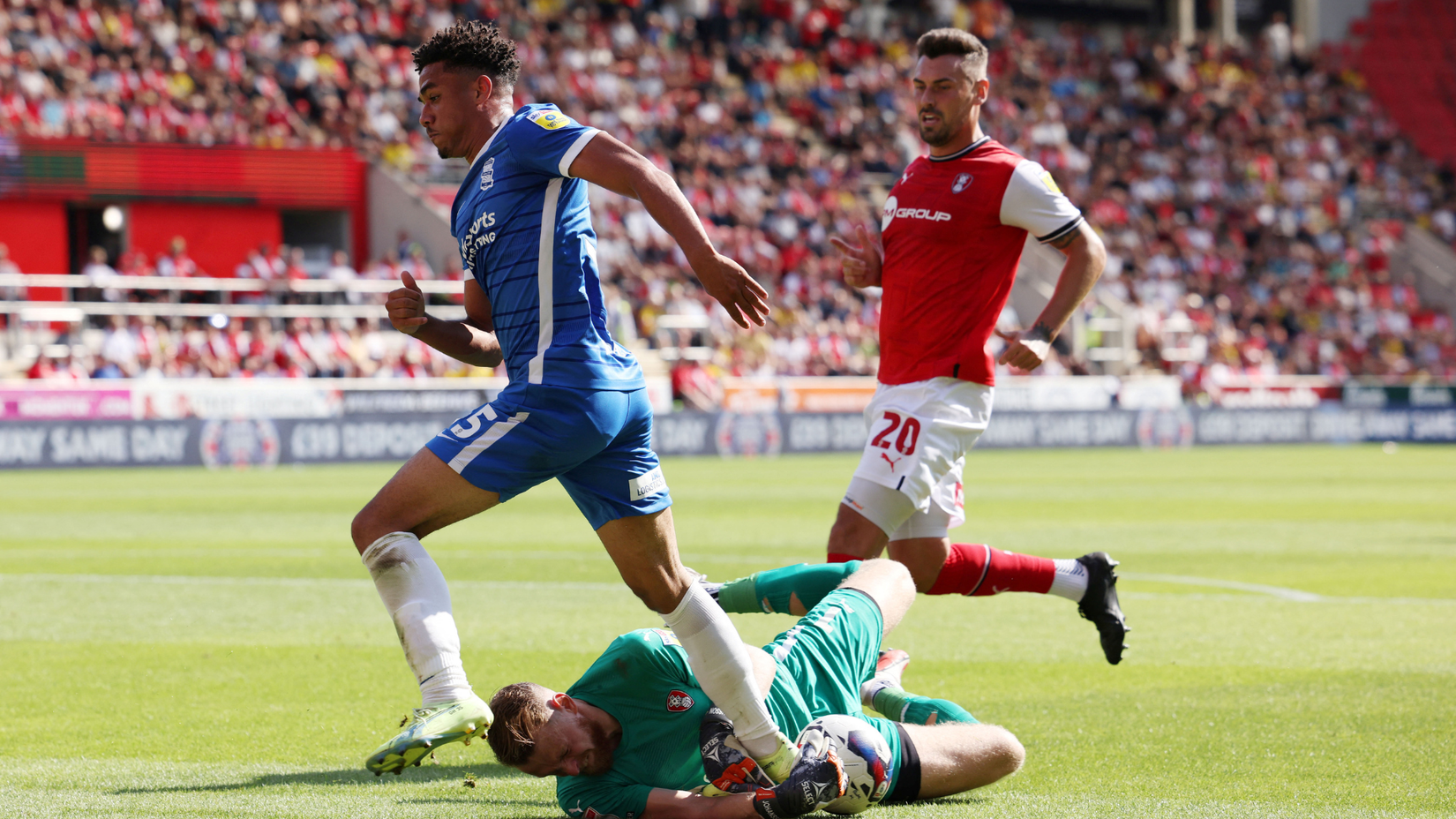 Birmingham City working on deal to offload George Hall by 7pm