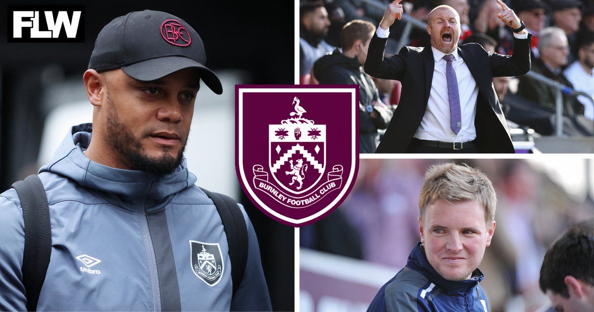 Ranking Burnley FC's top 7 best managers based on PPG - Kompany = 3rd