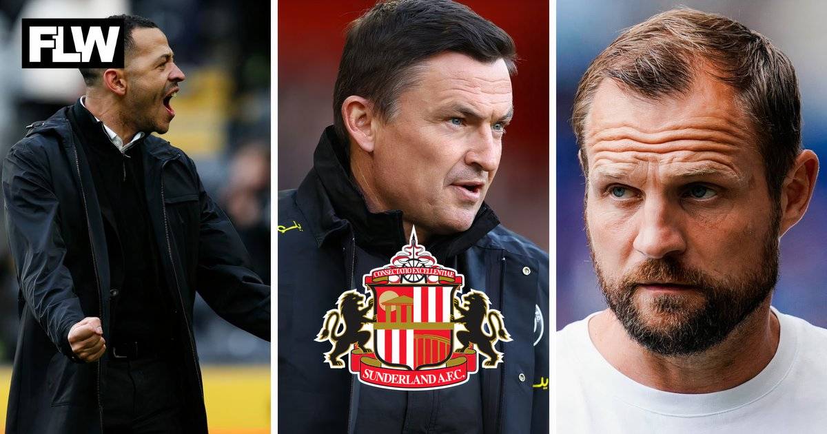 Sunderland AFC manager latest: Liam Rosenior, Paul Heckingbottom, Bo ...