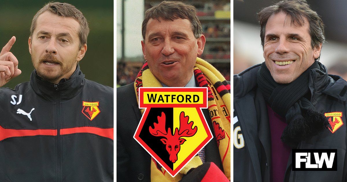 Ranking Watford FC's top 7 best managers based on PPG