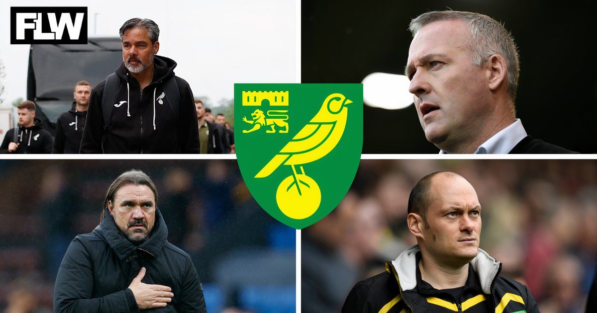 Ranking Norwich City's top 7 best managers based on PPG - Daniel Farke ...