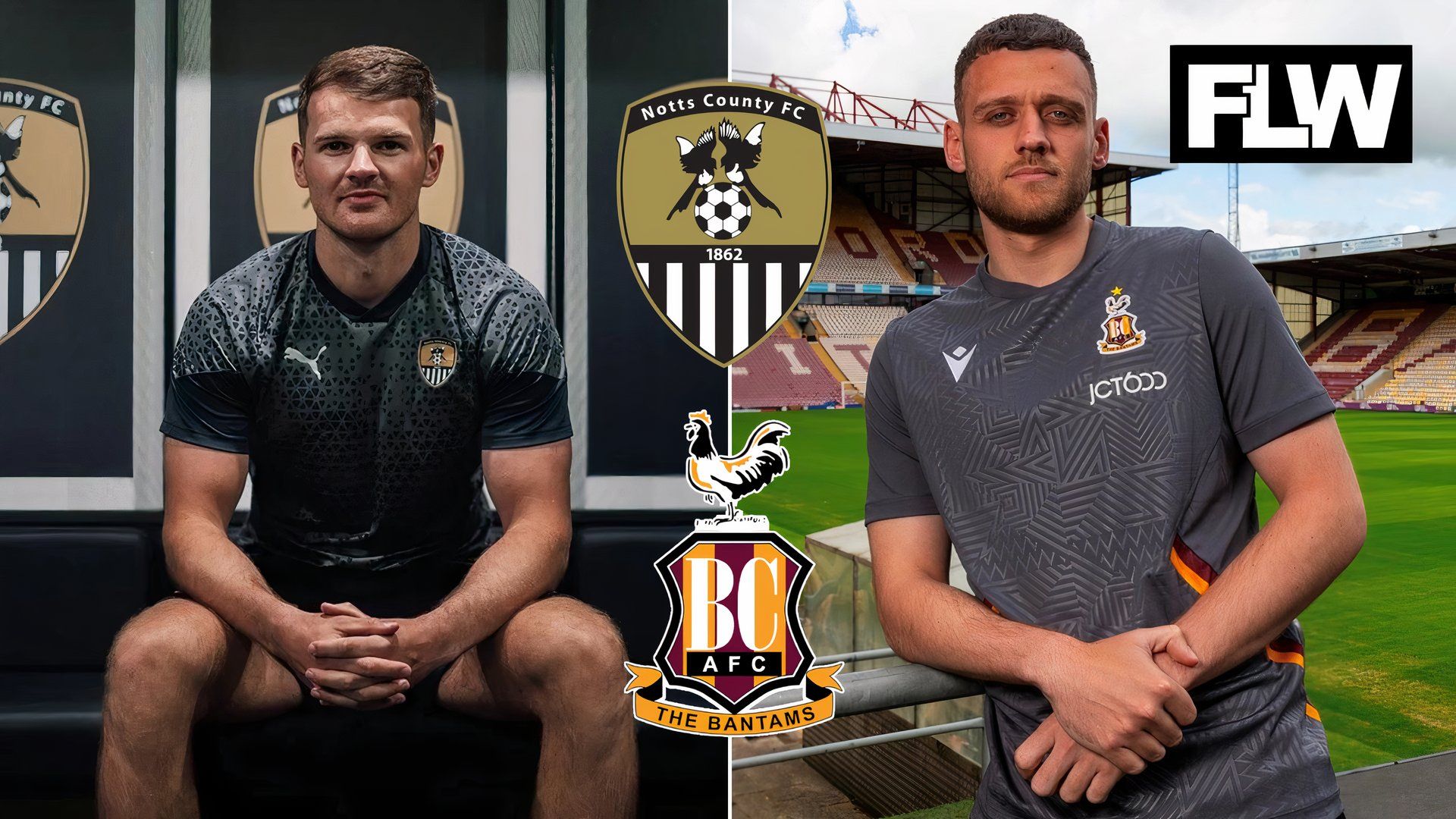 Bradford City initial winner from Aden Baldwin, Matty Platt swap with Notts County