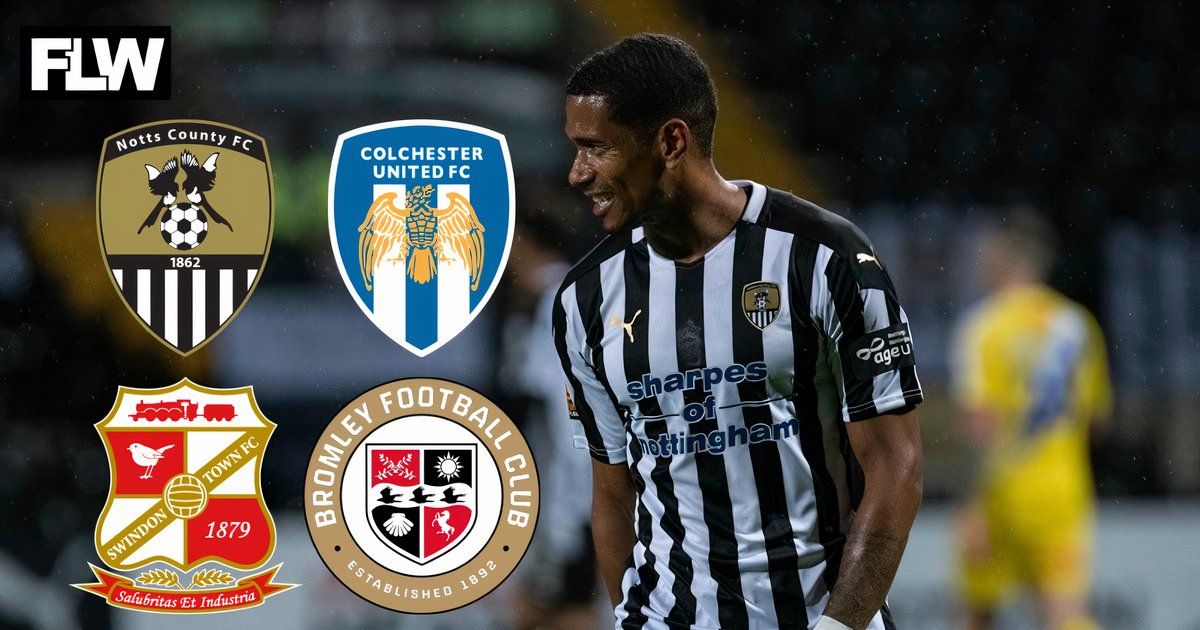Swindon Town, Colchester United and Bromley eye ex-Notts County player ...