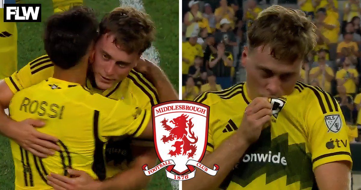 Middlesbrough: Emotional footage emerges of Aidan Morris' Columbus Crew ...