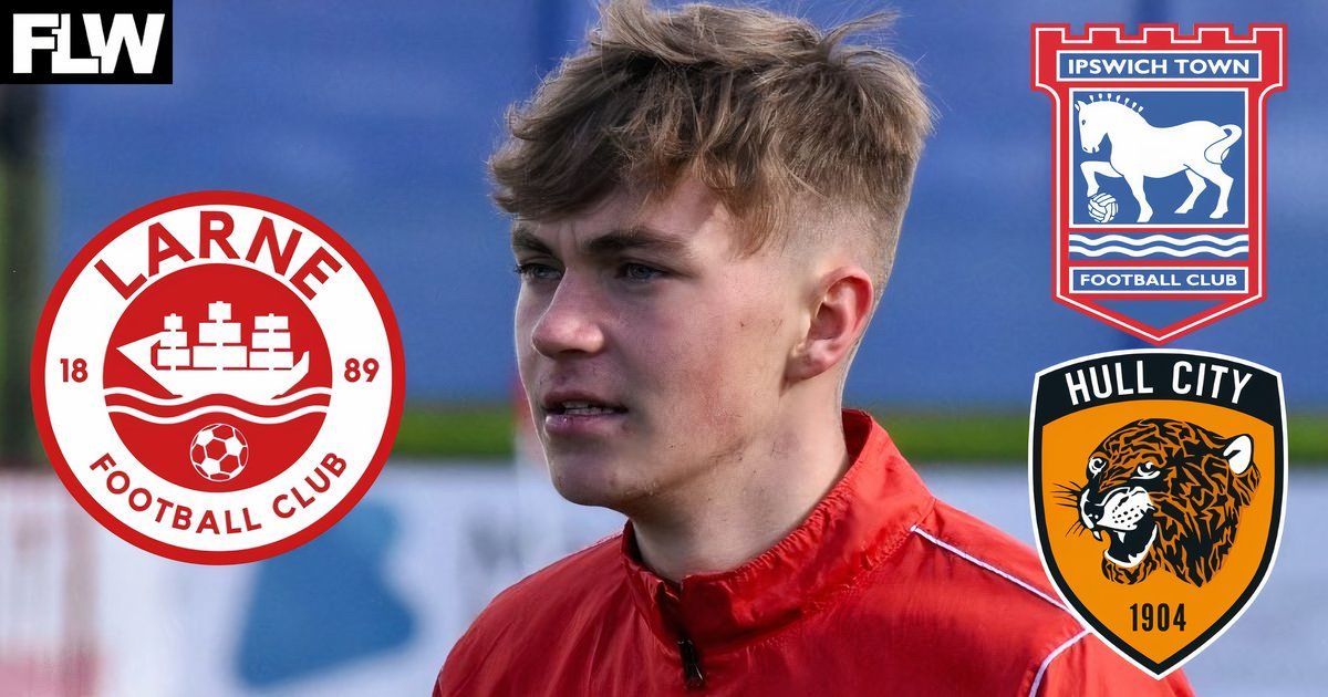 Ipswich Town and Hull City in transfer battle for Larne's Sean Brown