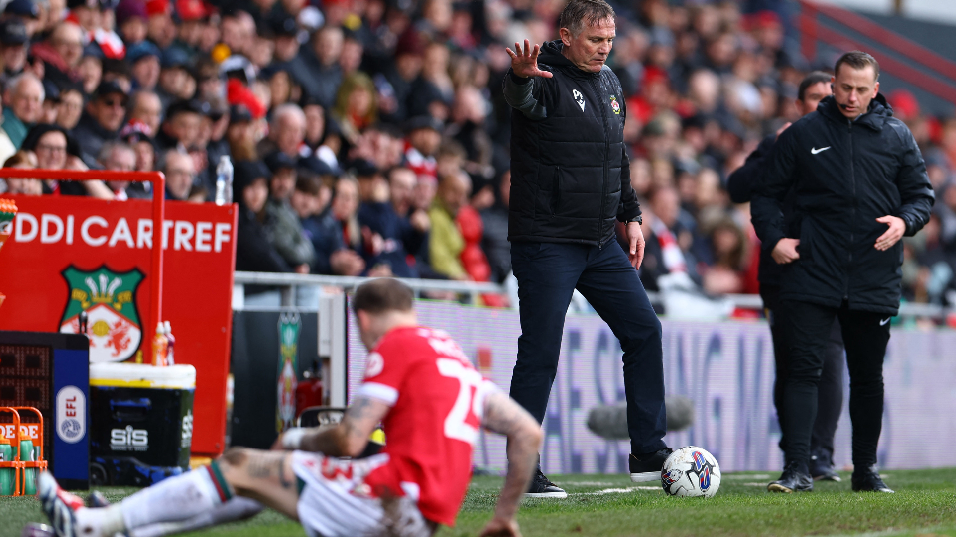Wrexham AFC: Ryan Reynolds Birmingham City James McClean, Marc Leonard ...