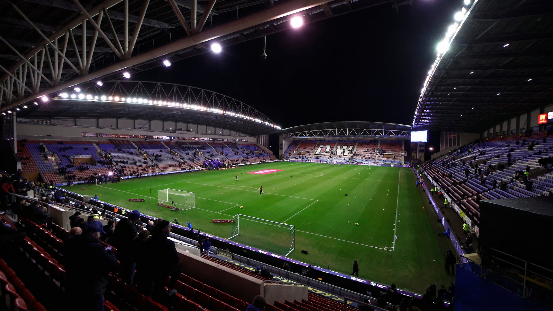 Wigan Athletic and Stockport County battling for Crystal Palace left ...