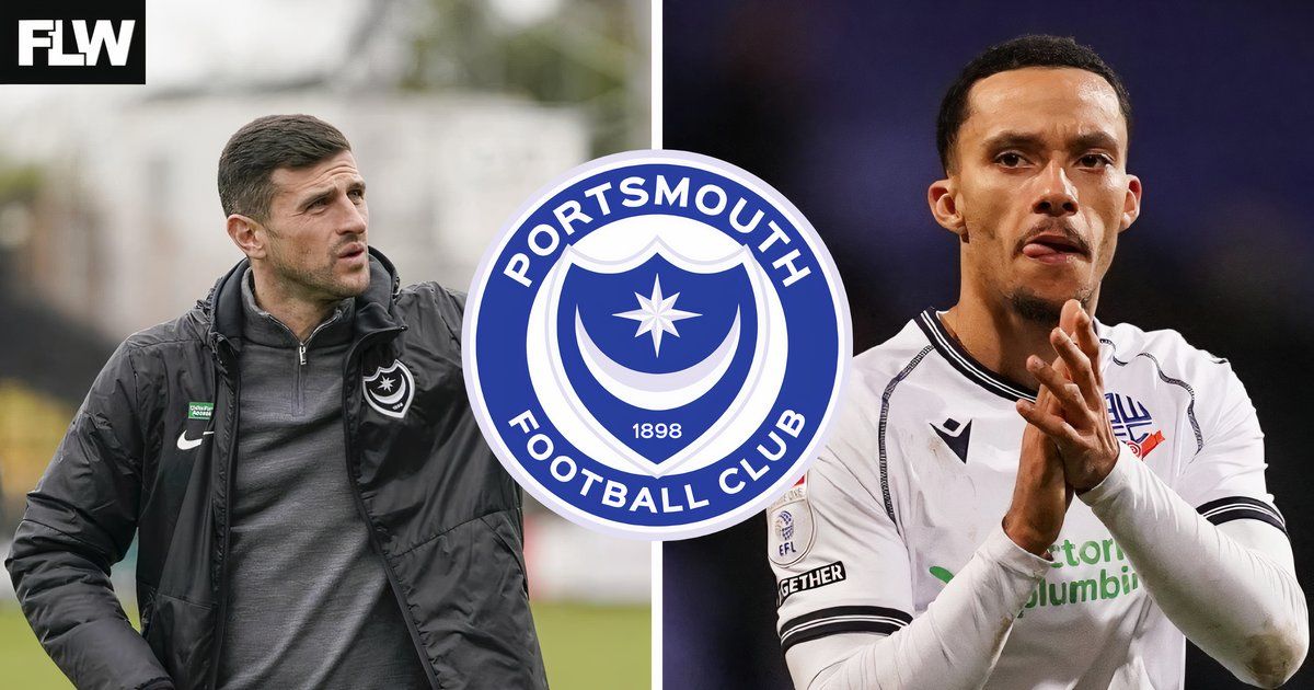 Portsmouth eyeing Bolton Wanderers raid for Josh Dacres-Cogley as £500k ...