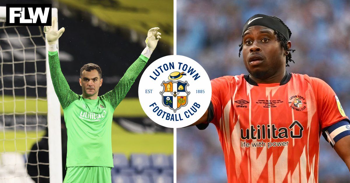 James Shea and Pelly Ruddock Mpanzu will leave Luton Town in 2025 if ...