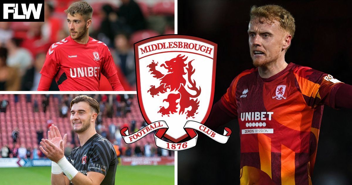 Middlesbrough should sell Tom Glover with Sol Brynn and Zach Hemming ...