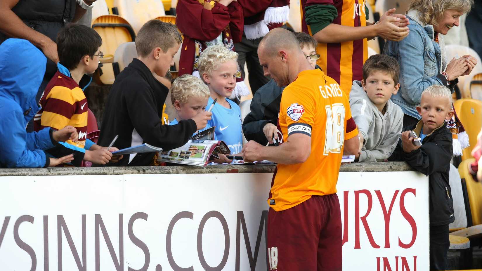 Bradford City: Parkinson's Gary Jones send-off will be echoed by supporters