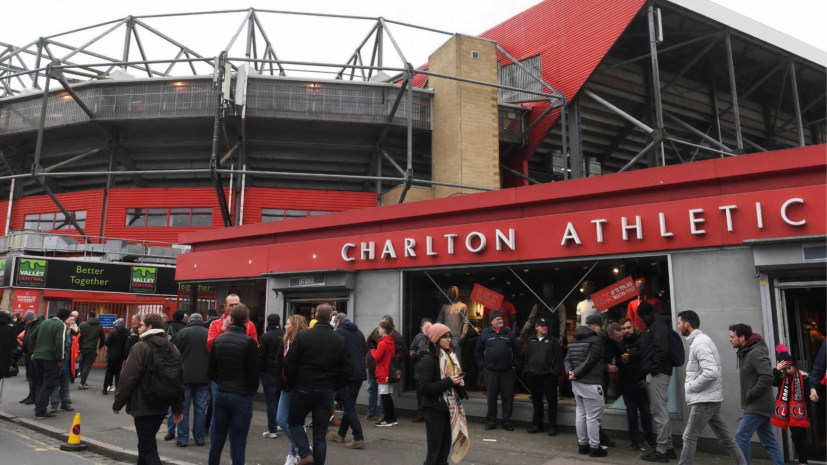 Charlton Athletic told to undertake stadium expansion at The Valley