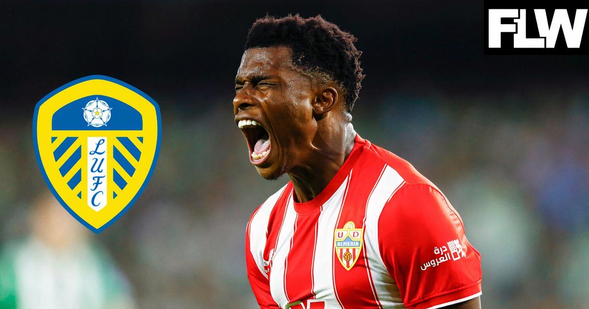 Leeds United touted to replace Rutter with Almeria forward Largie Ramazani