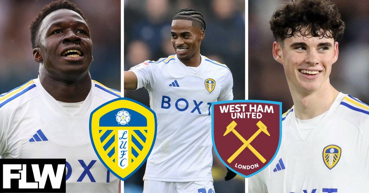 Leeds United: Archie Gray and Willy Gnonto react to Crysencio ...