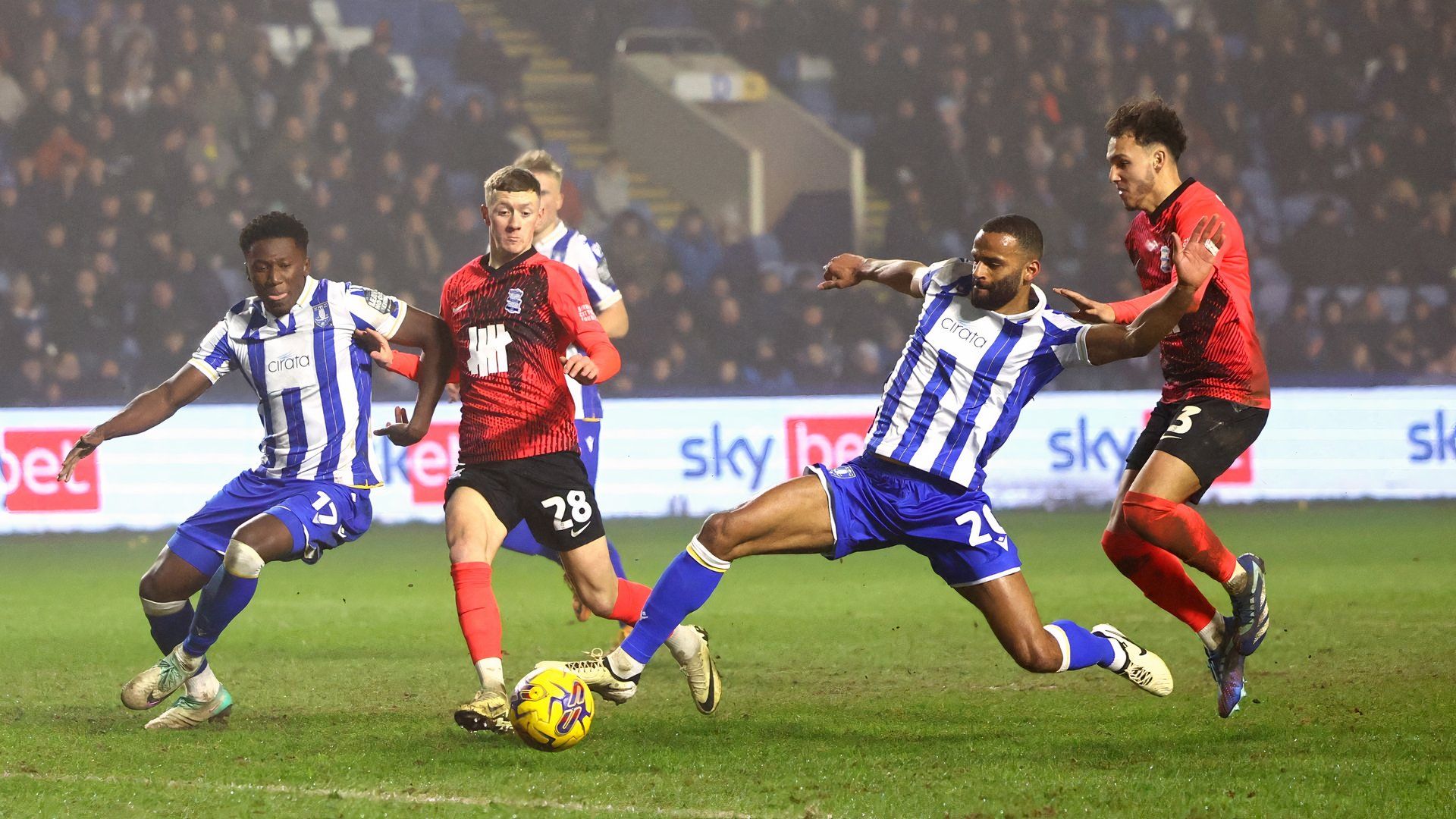 Tom Wagner reacts to special Jay Stansfield, Birmingham City moment
