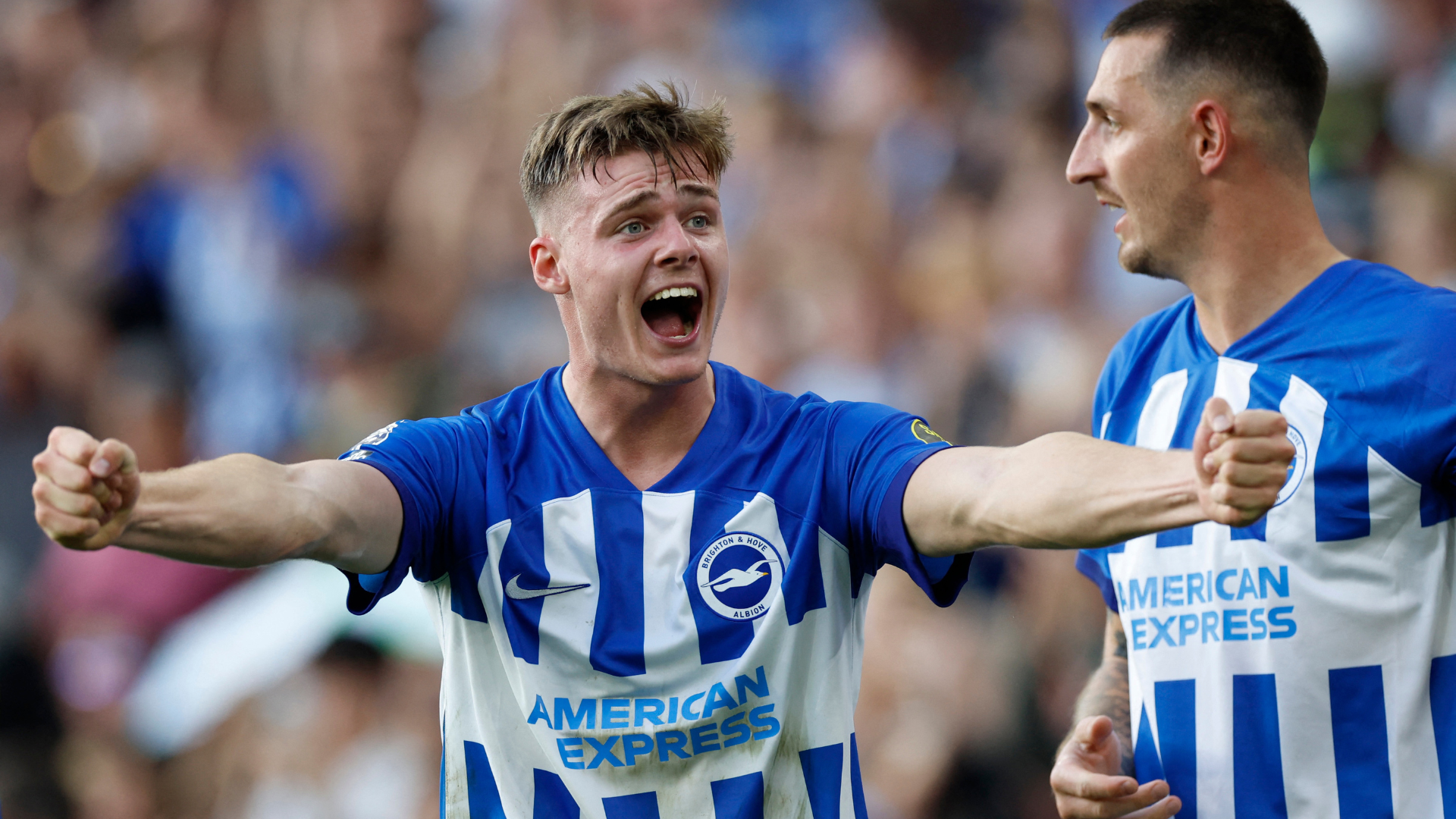 How much Evan Ferguson earns at Brighton as Burnley FC and Leeds United ...