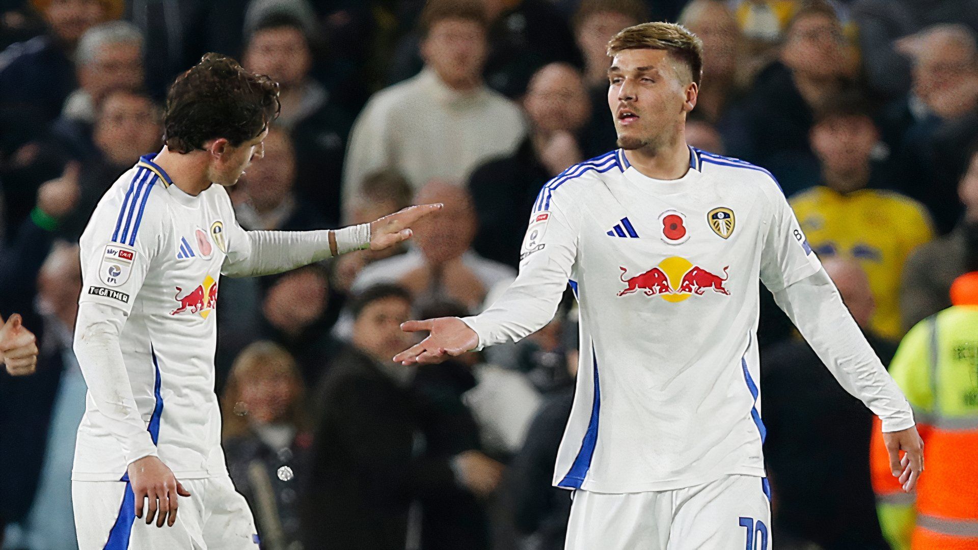 Manor Solomon drops 10-word reaction as Leeds United seal Luton Town win