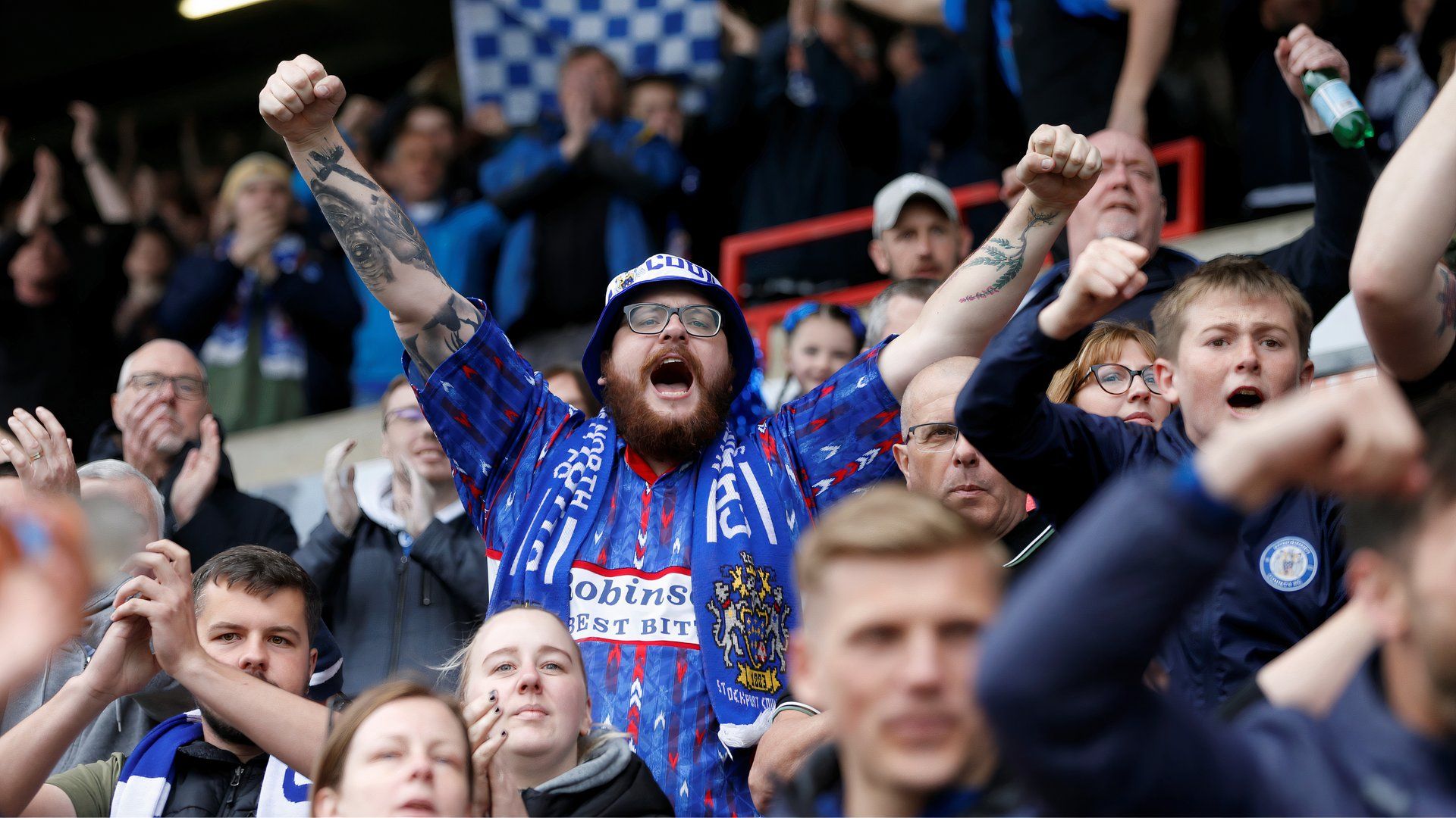 Stockport County: Wrexham AFC moment helped cement Sam Minihan's cult ...