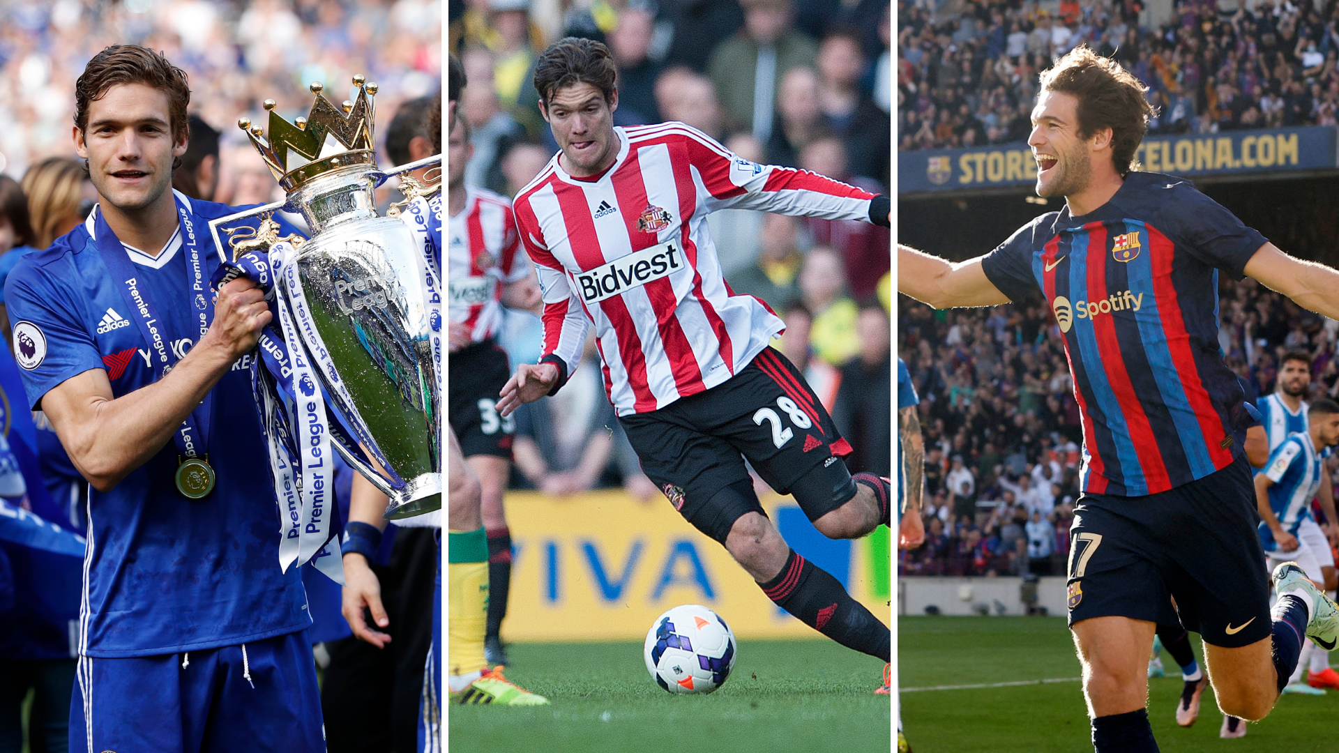 Barcelona and Chelsea exploits proved what Sunderland AFC supporters already knew about Marcos ...