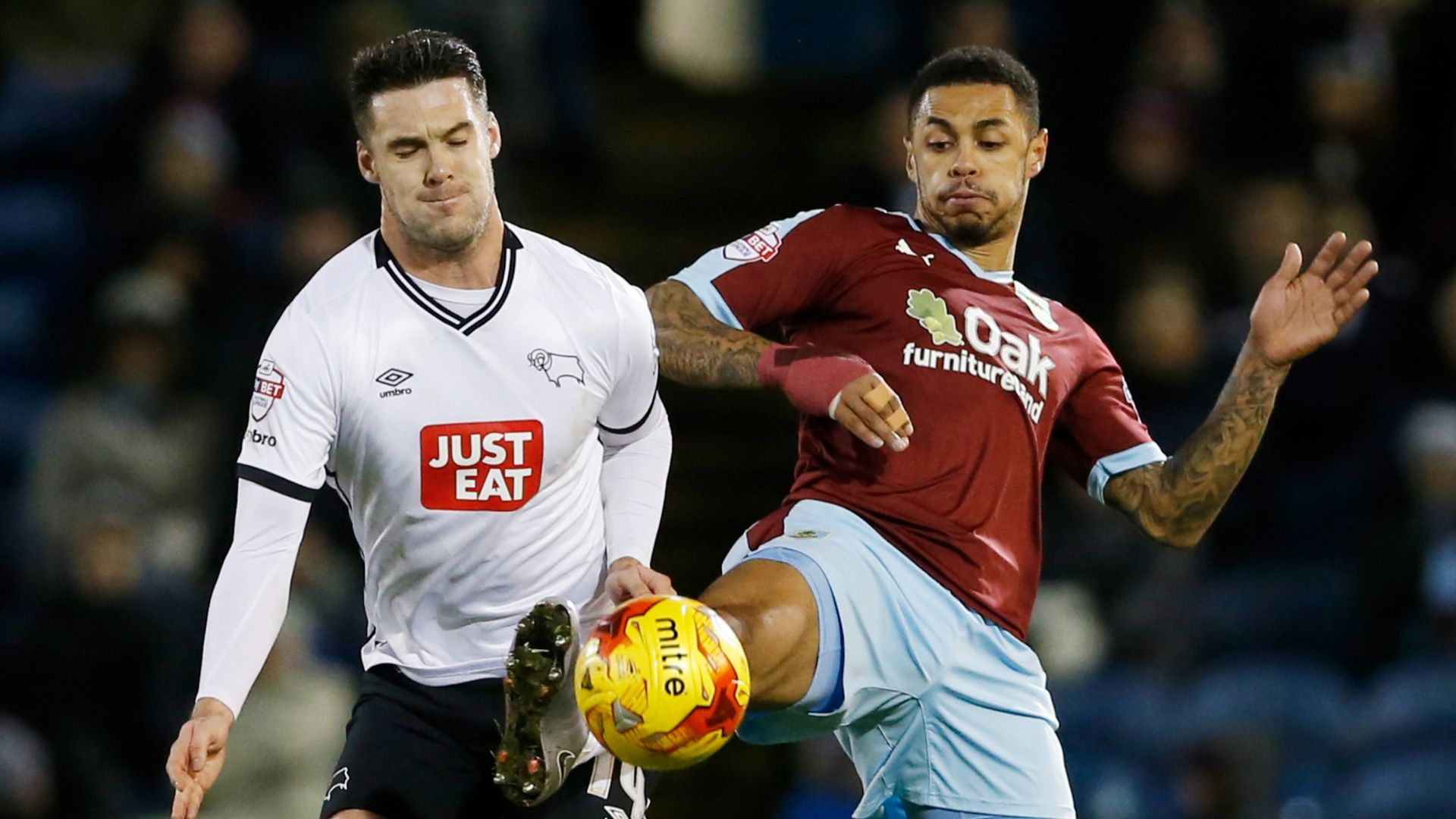 Derby County: Jason Shackell's 2015 return from Burnley FC did not meet ...