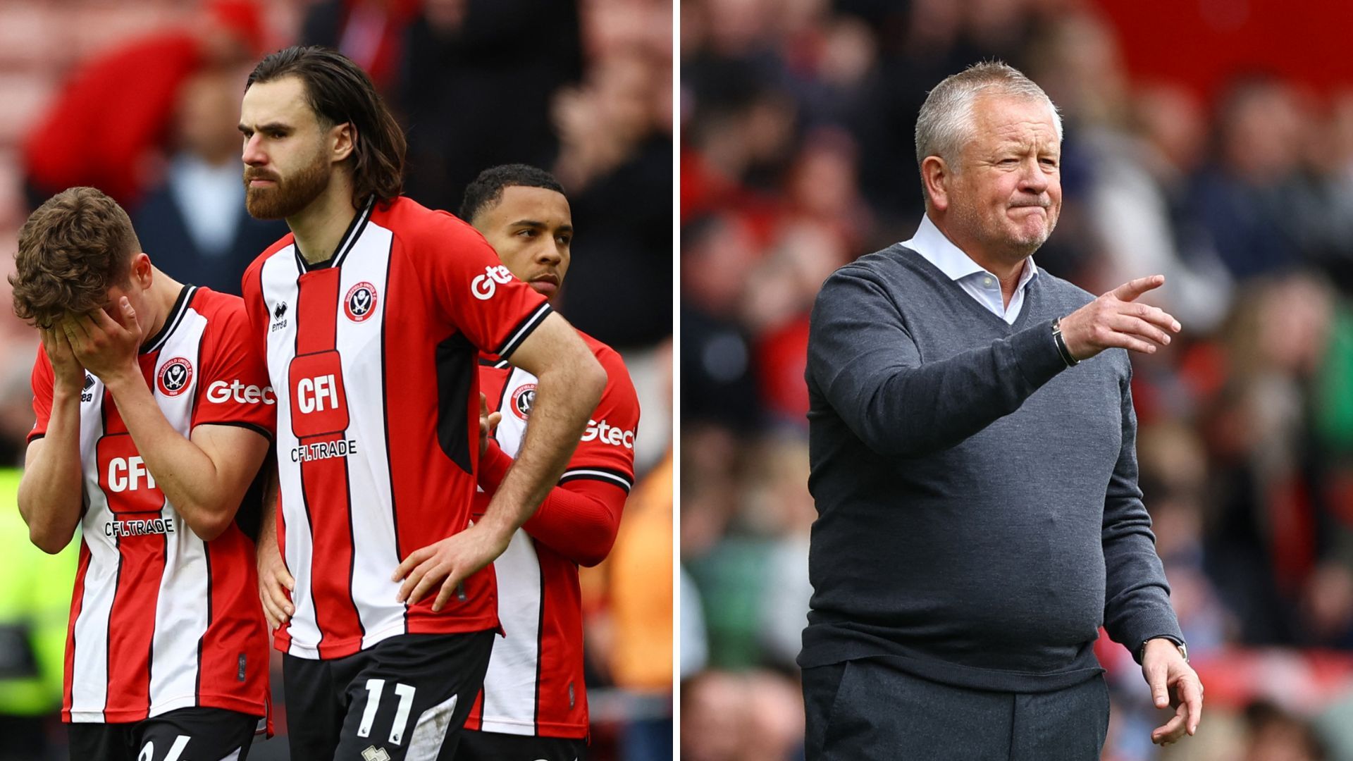 Chris Wilder sends message to Sheffield United players with transfer hint