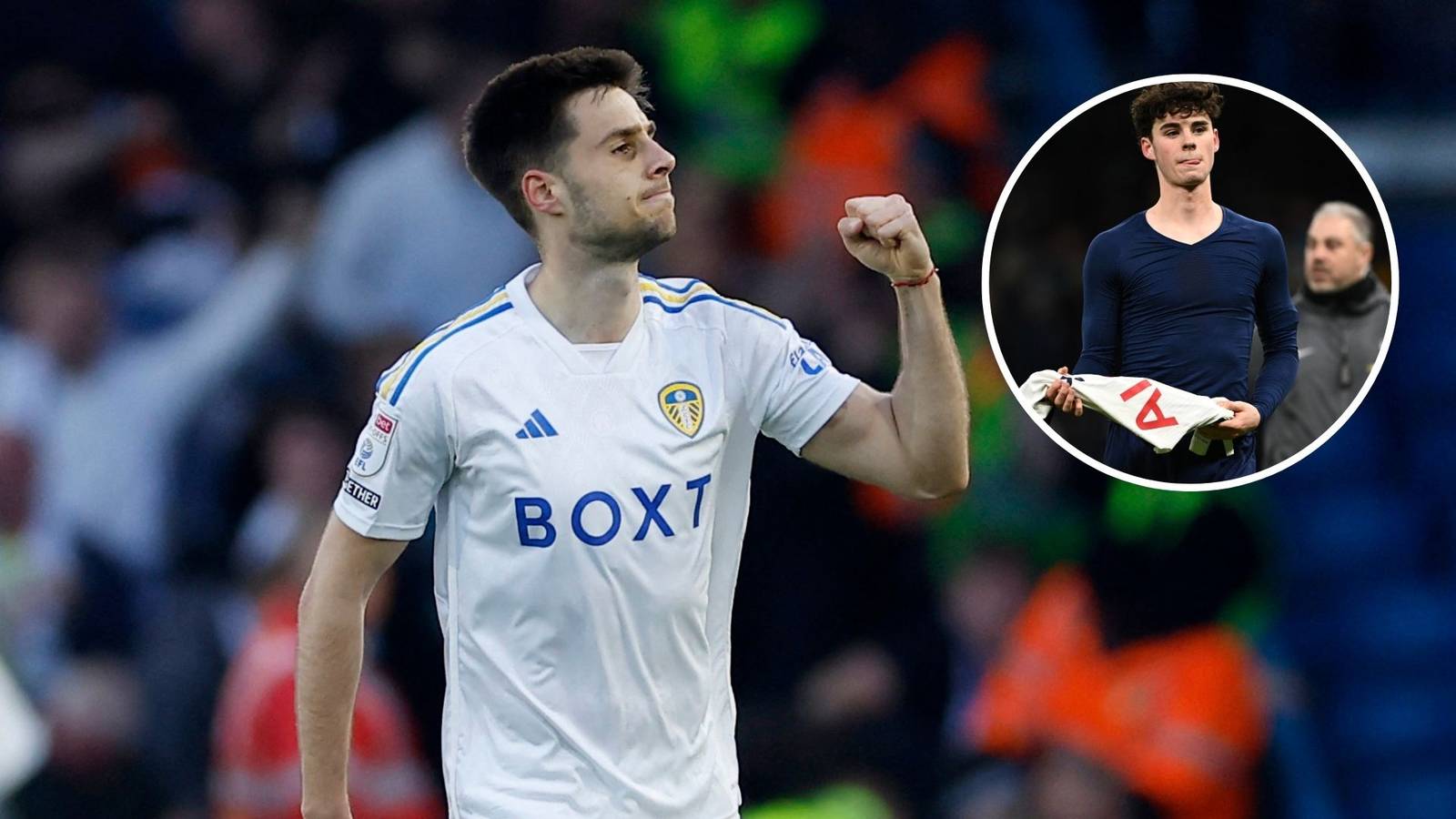 Archie Gray reacts to big Ilia Gruev update at Leeds United
