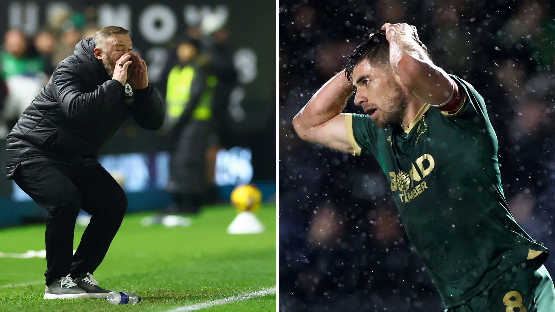 Plymouth Argyle: Joe Edwards reveals Wayne Rooney verdict after sacking