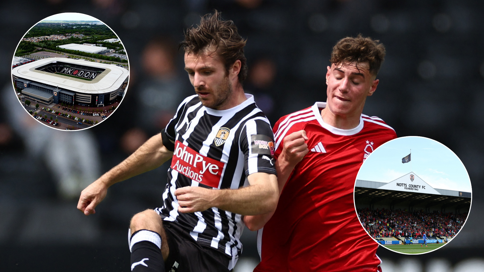 MK Dons poised to sign Notts County star Dan Crowley