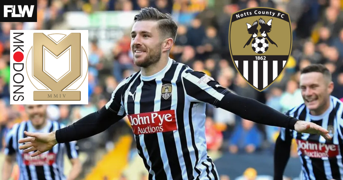 MK Dons poised to sign Notts County star Dan Crowley