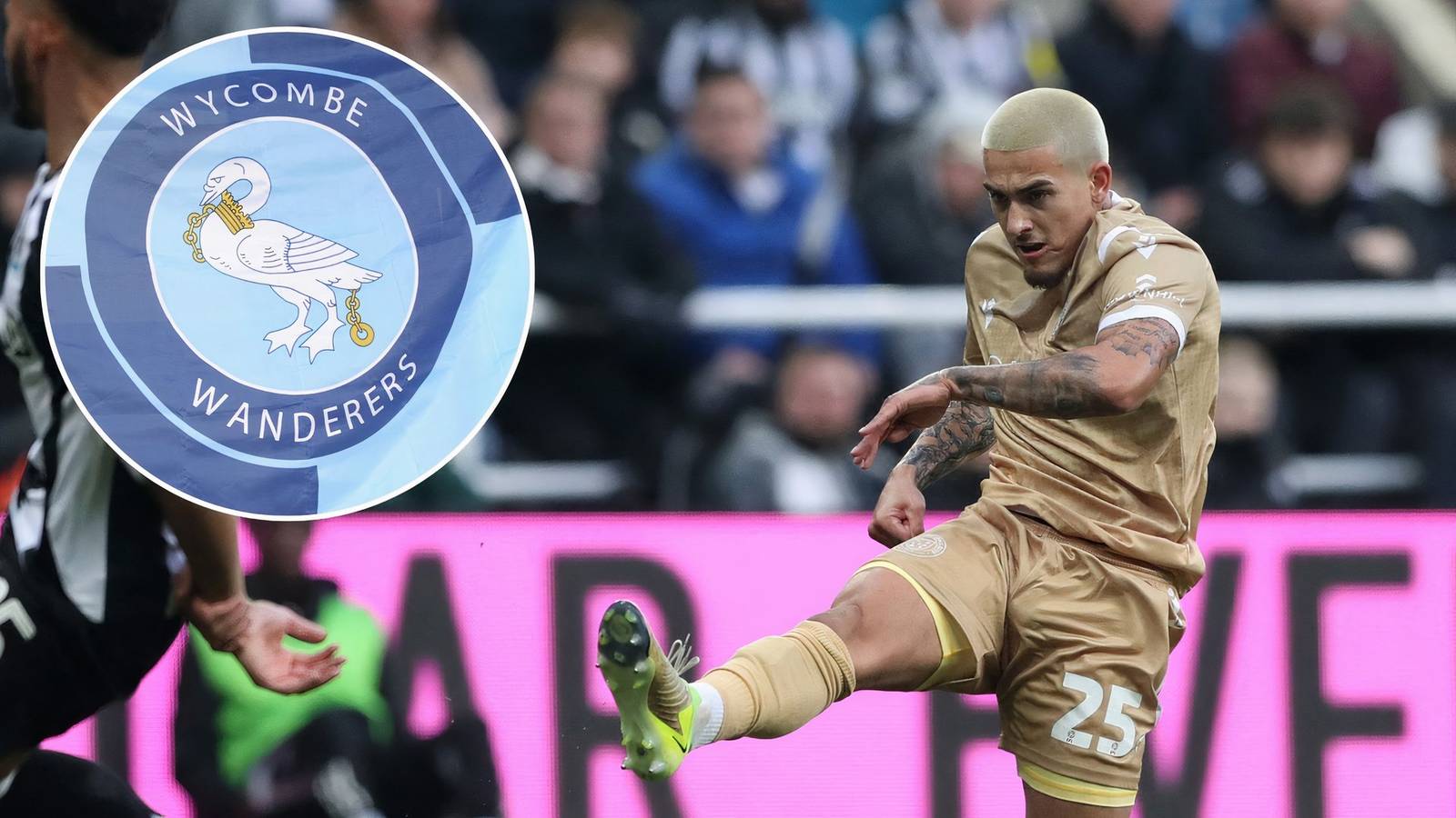 Wycombe Wanderers make bid for Crystal Palace's Danny Imray