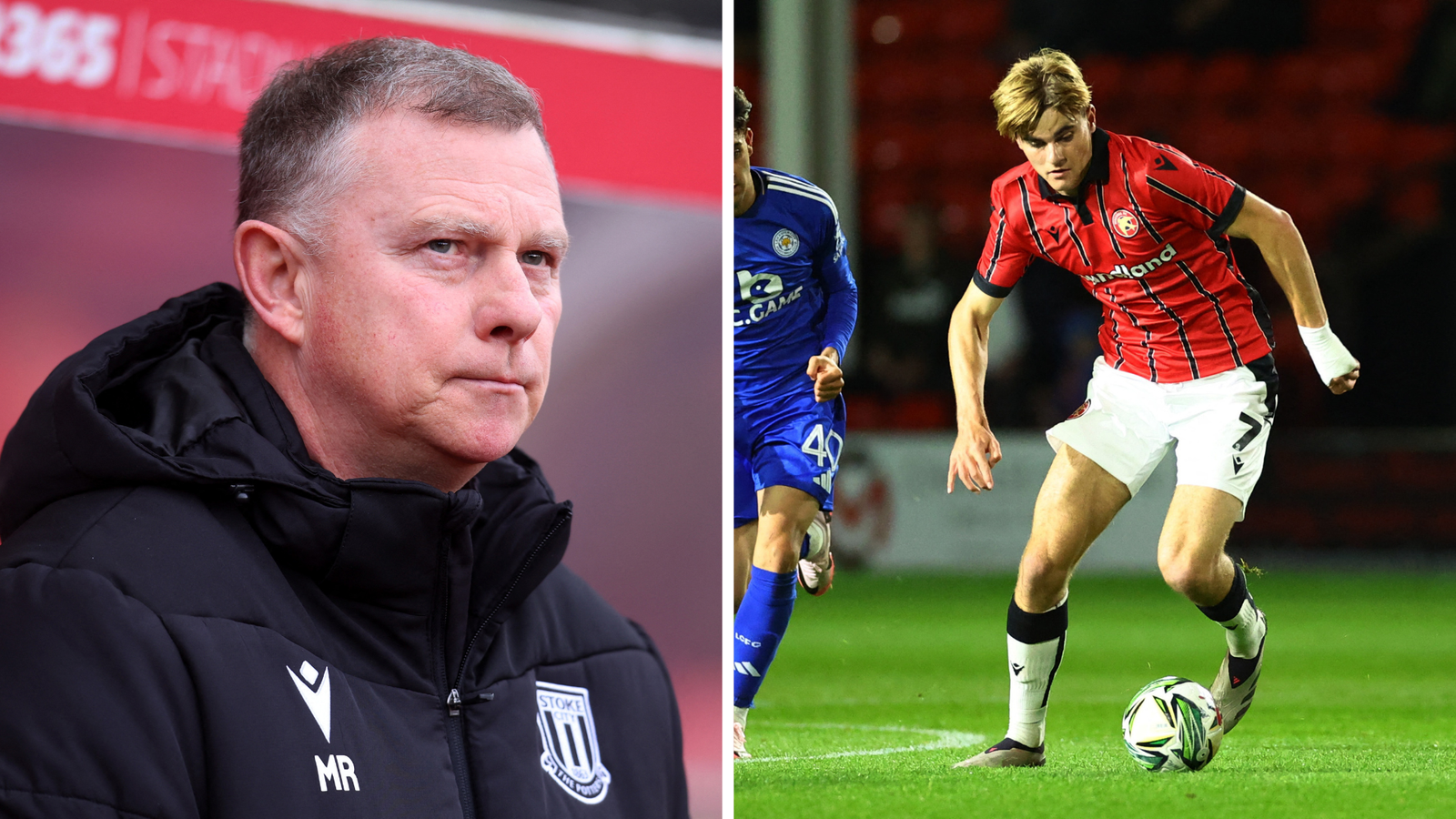 Stoke City boss Mark Robins reveals stance on Nathan Lowe recall from ...