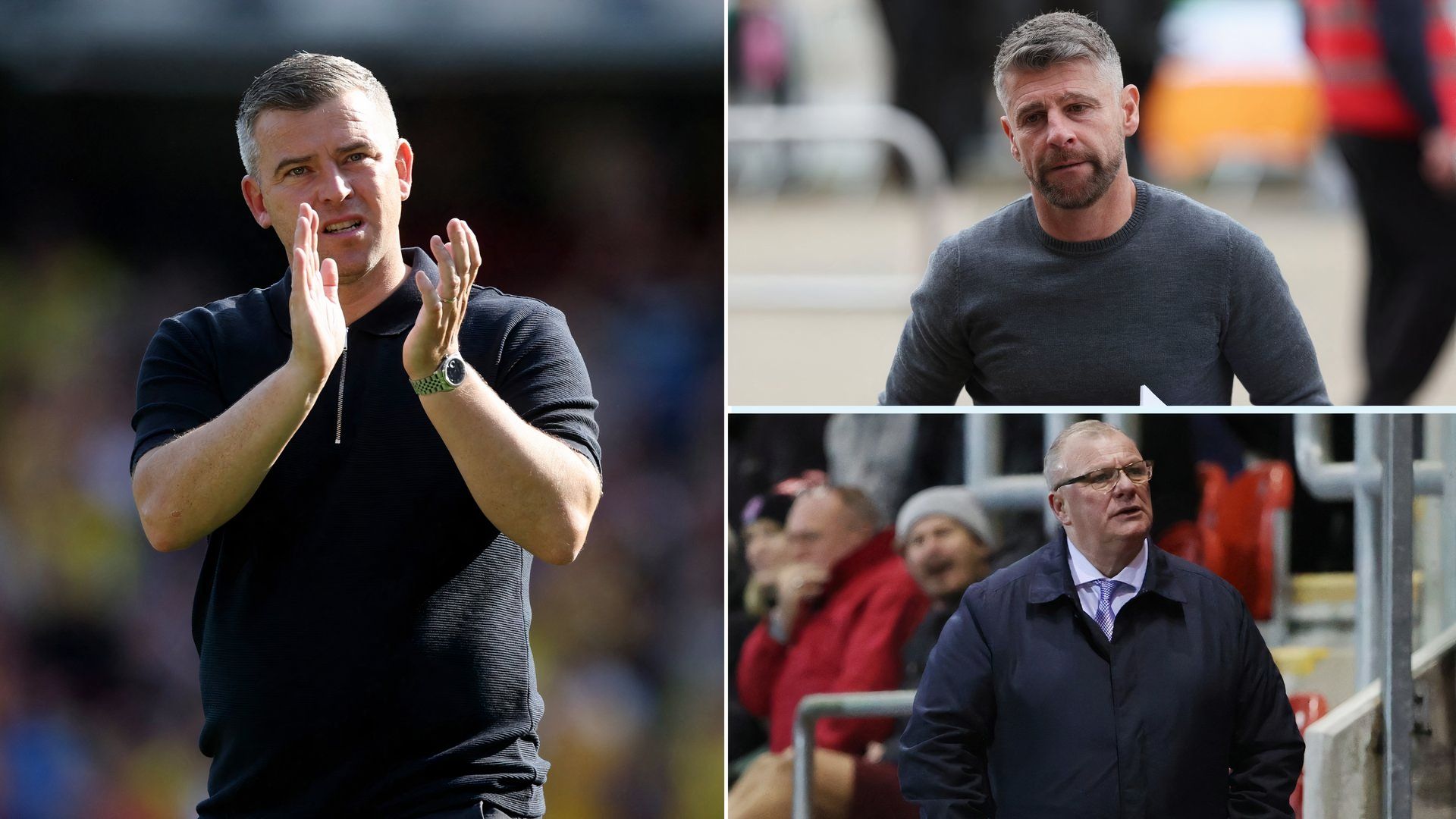 Bolton Wanderers: Steven Schumacher, Stephen Robinson & Steve Evans in ...