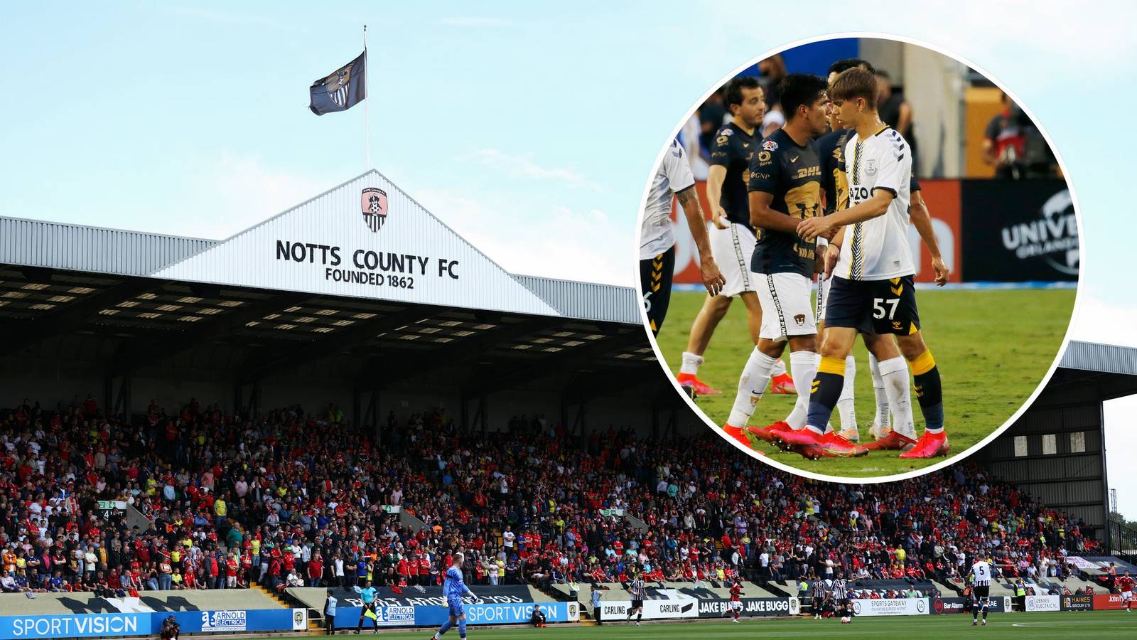 Notts County in advanced talks to sign Everton's Charlie Whitaker