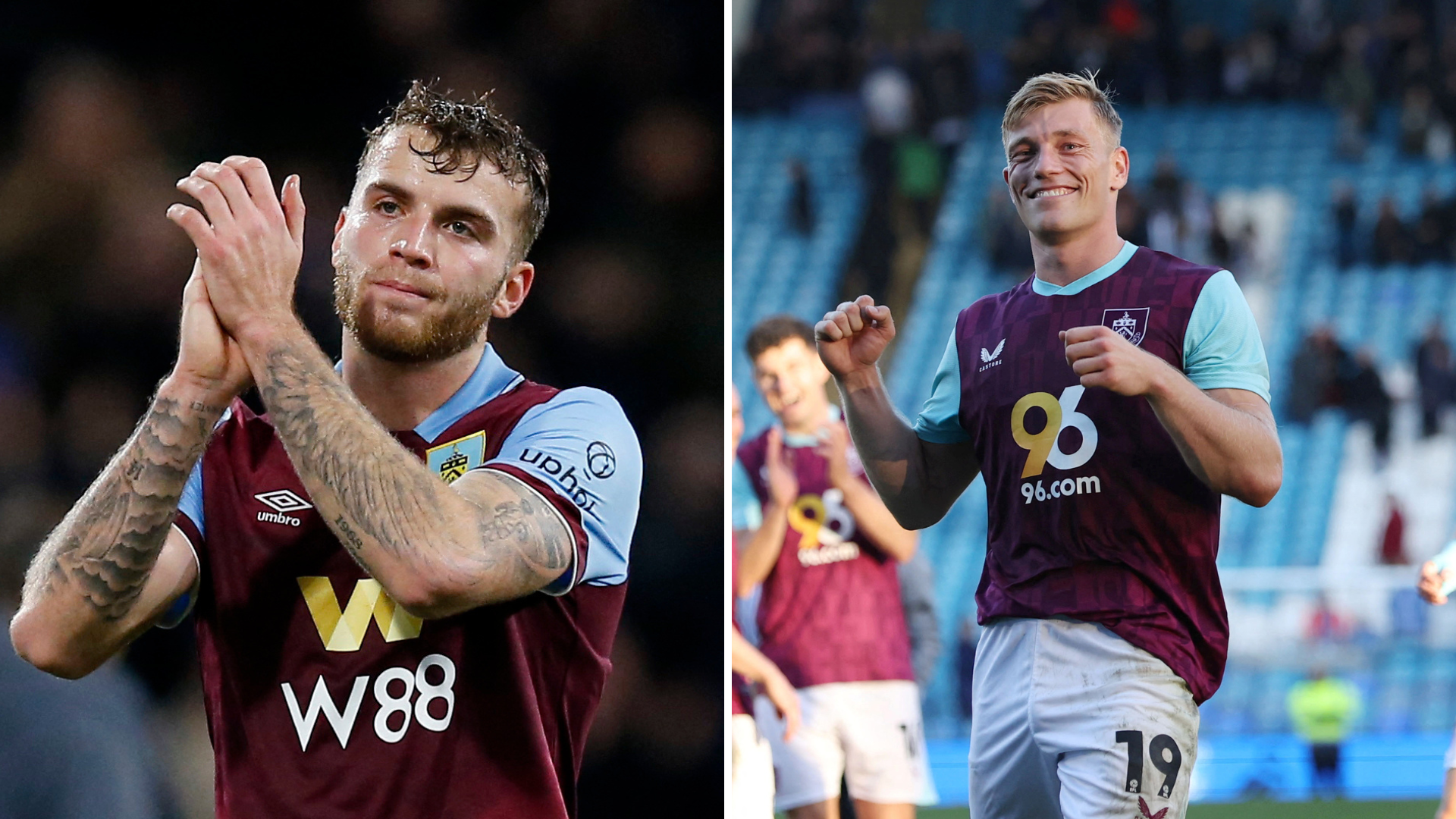 Burnley FC: Zian Flemming and Ashley Barnes react to Jordan Beyer update
