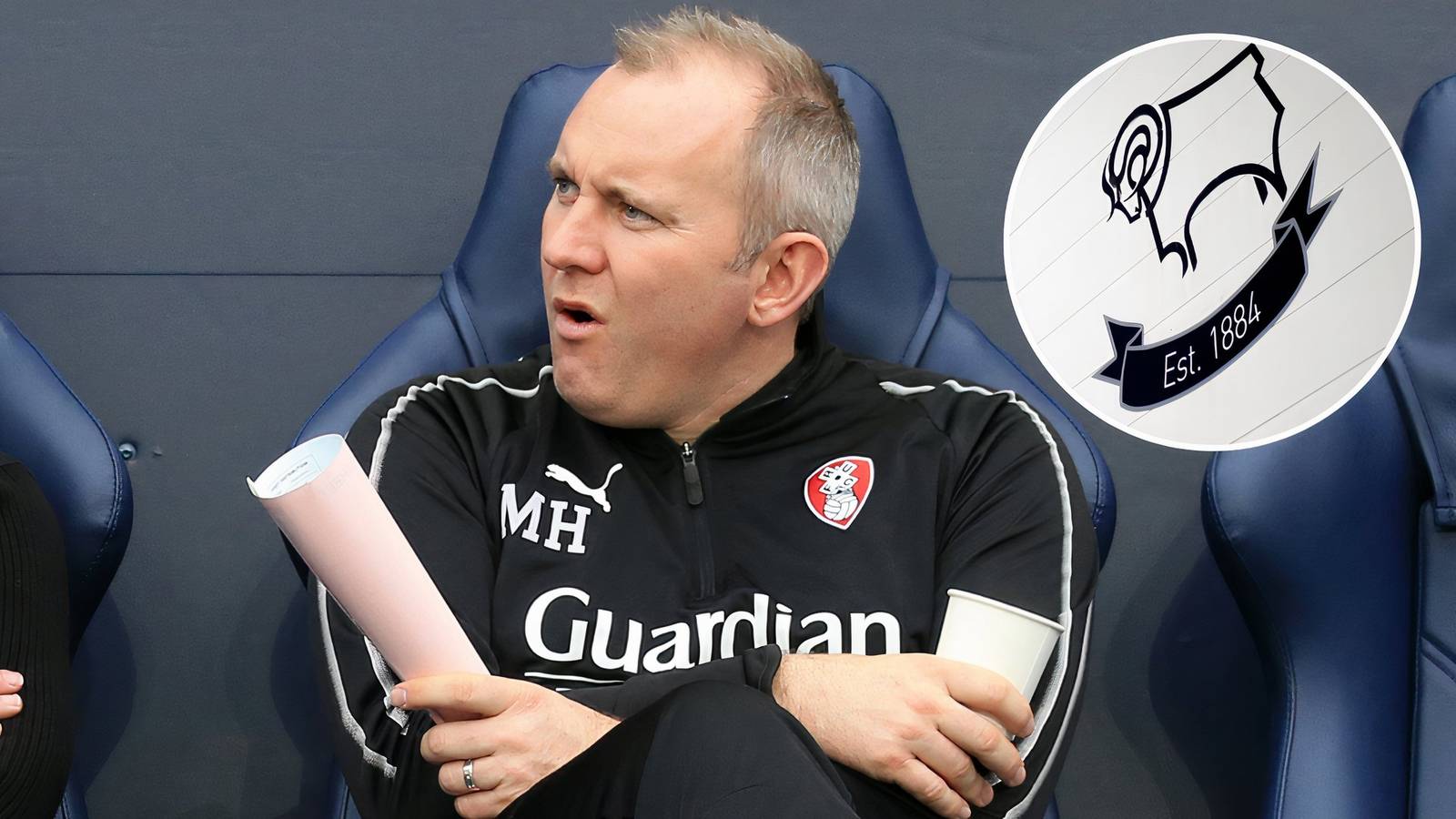 Derby County: Interim manager Matt Hamshaw sends message to Paul Warne ...