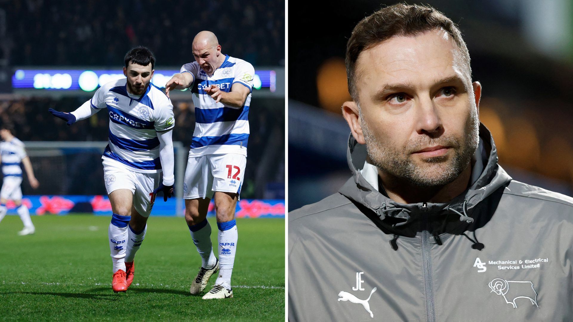 QPR 4-0 Derby County: Report, player ratings, attendance, Marti ...