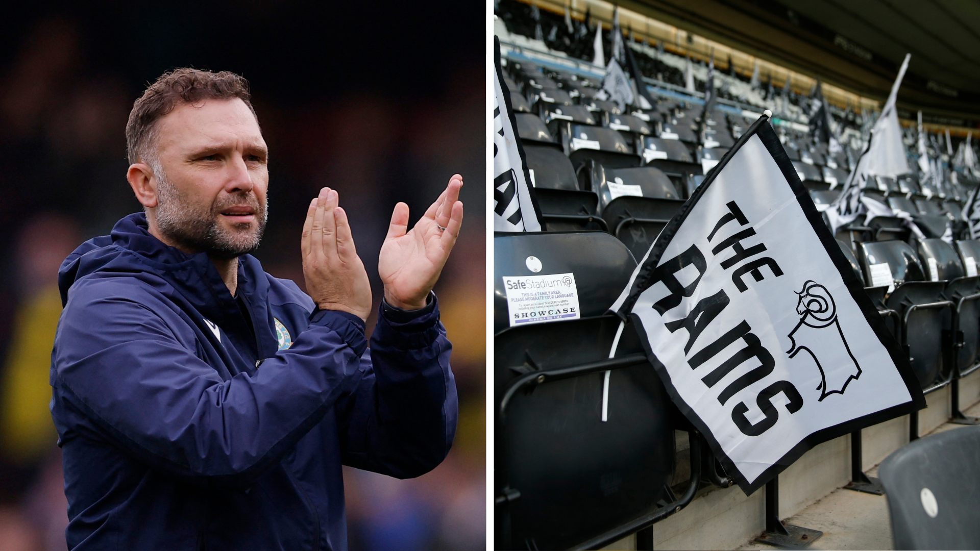 Derby County submit official approach for Blackburn Rovers manager John ...