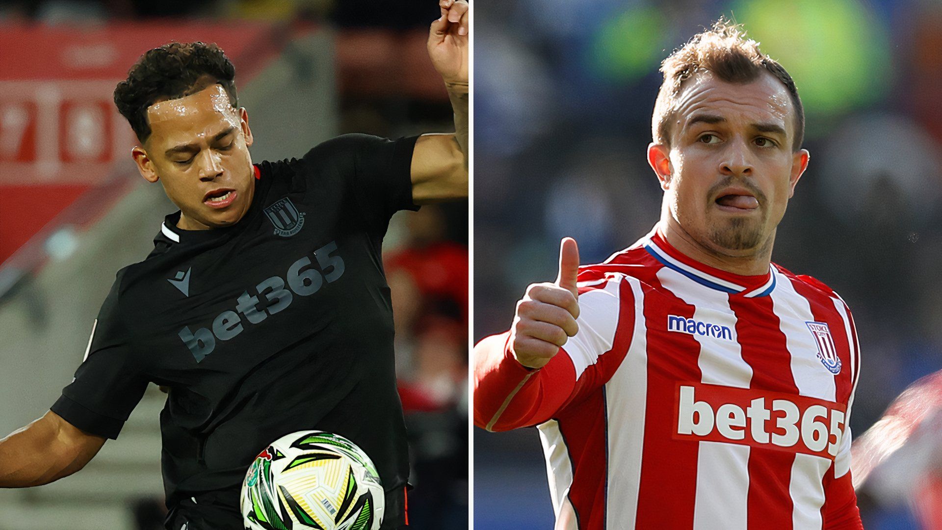 Stoke City talisman Million Manhoef has drawn Xherdan Shaqiri comparisons