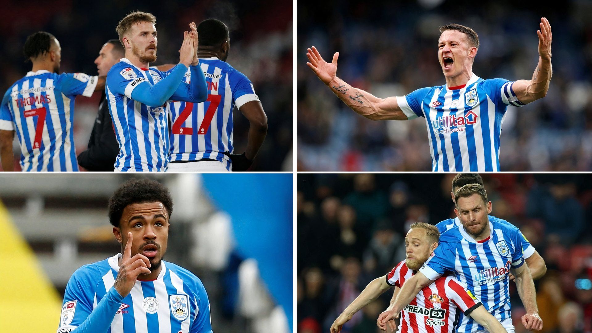 The 9 Huddersfield Town players set to leave as a free agent this summer