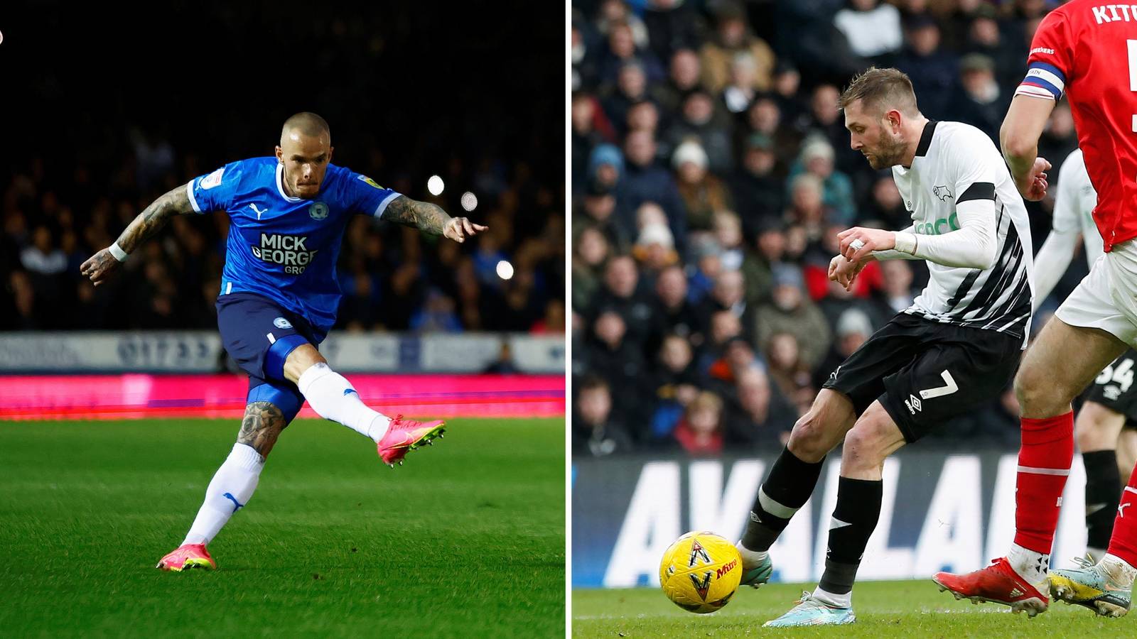 Derby County: Joe Ward & Tom Barkhuizen attracting League One transfer ...