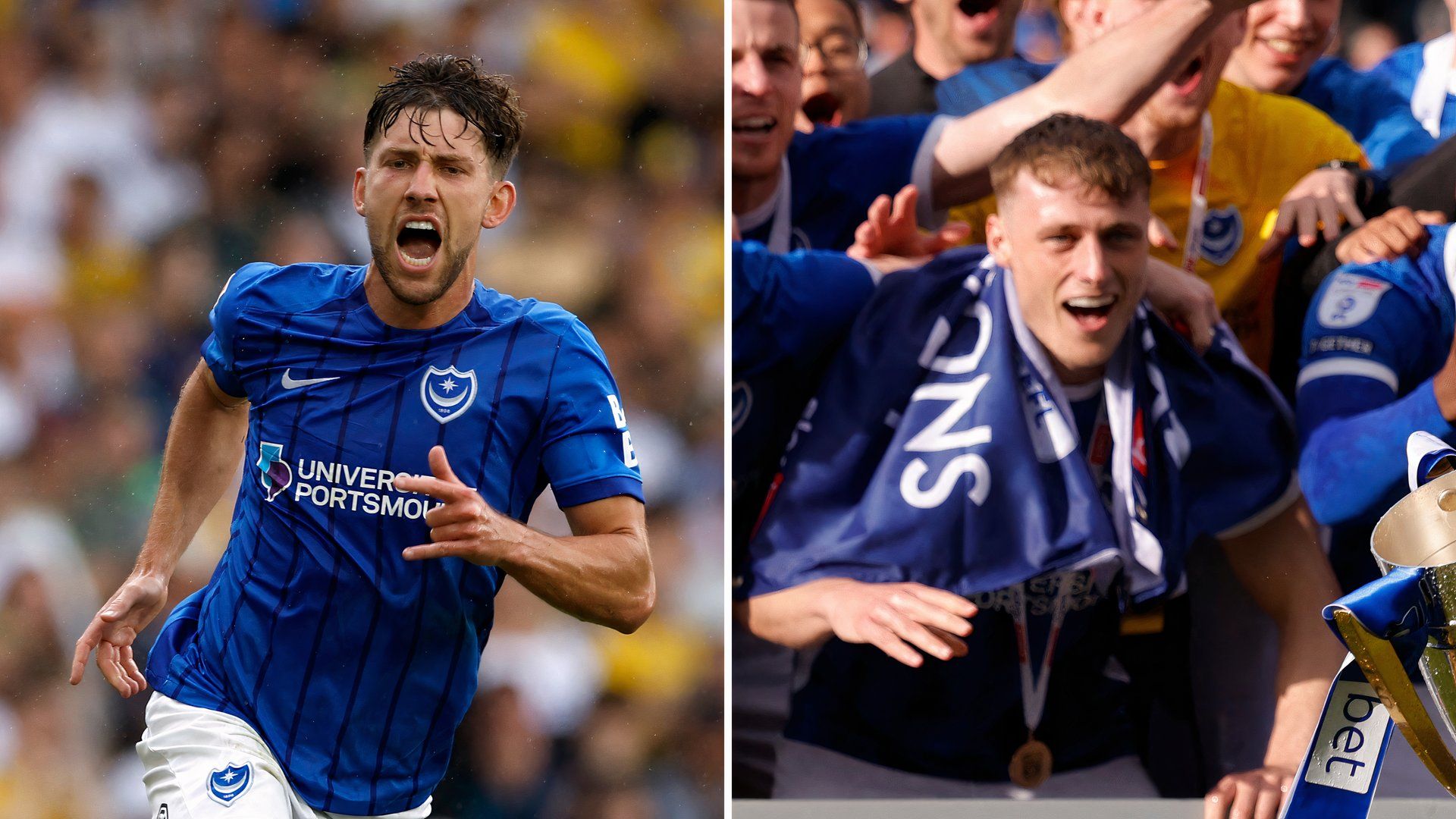 Stockport County's Owen Moxon reacts to huge Callum Lang, Portsmouth update