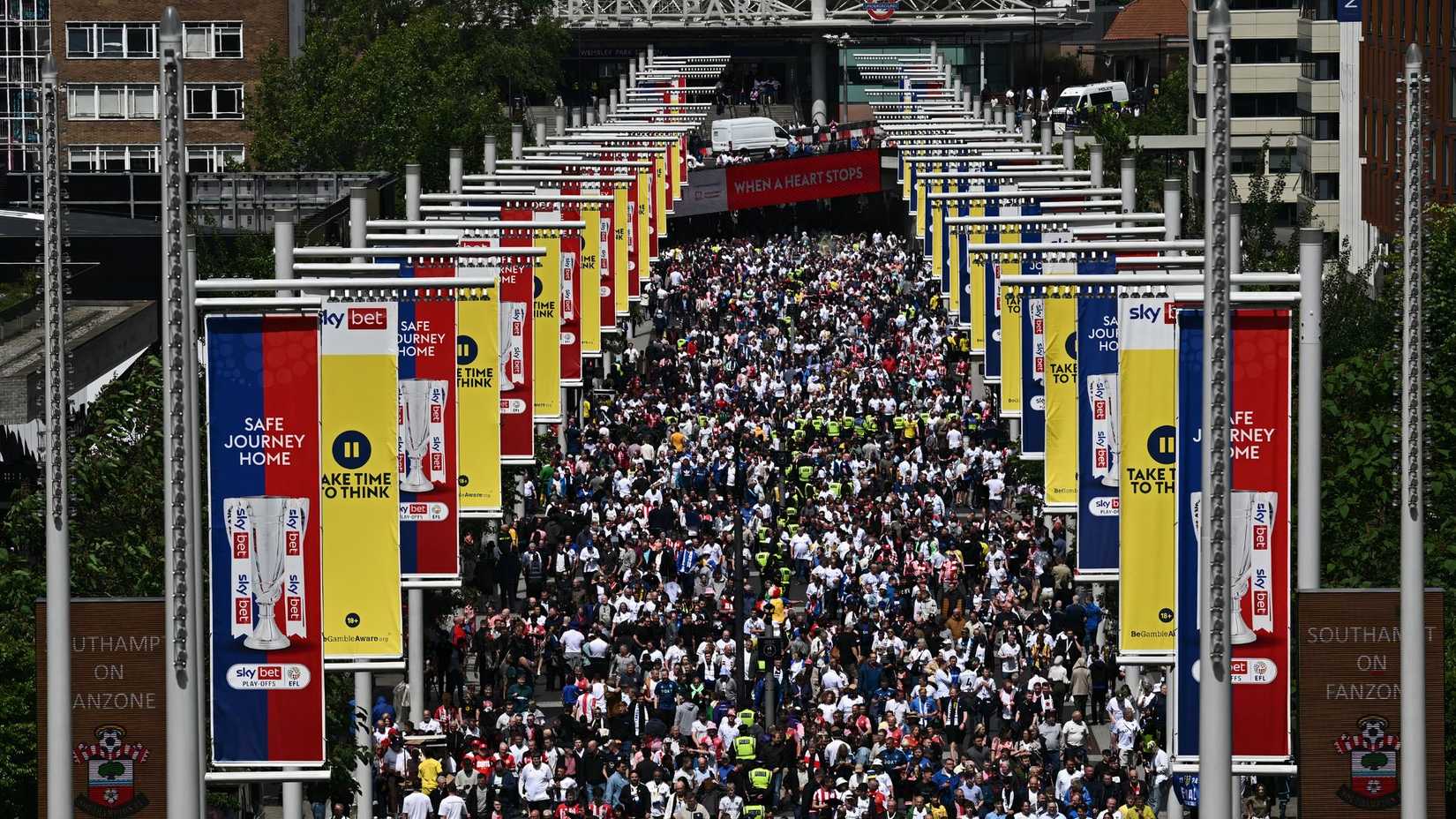 Stockport County fans sent Wembley travel warning for Bolton Wanderers ...