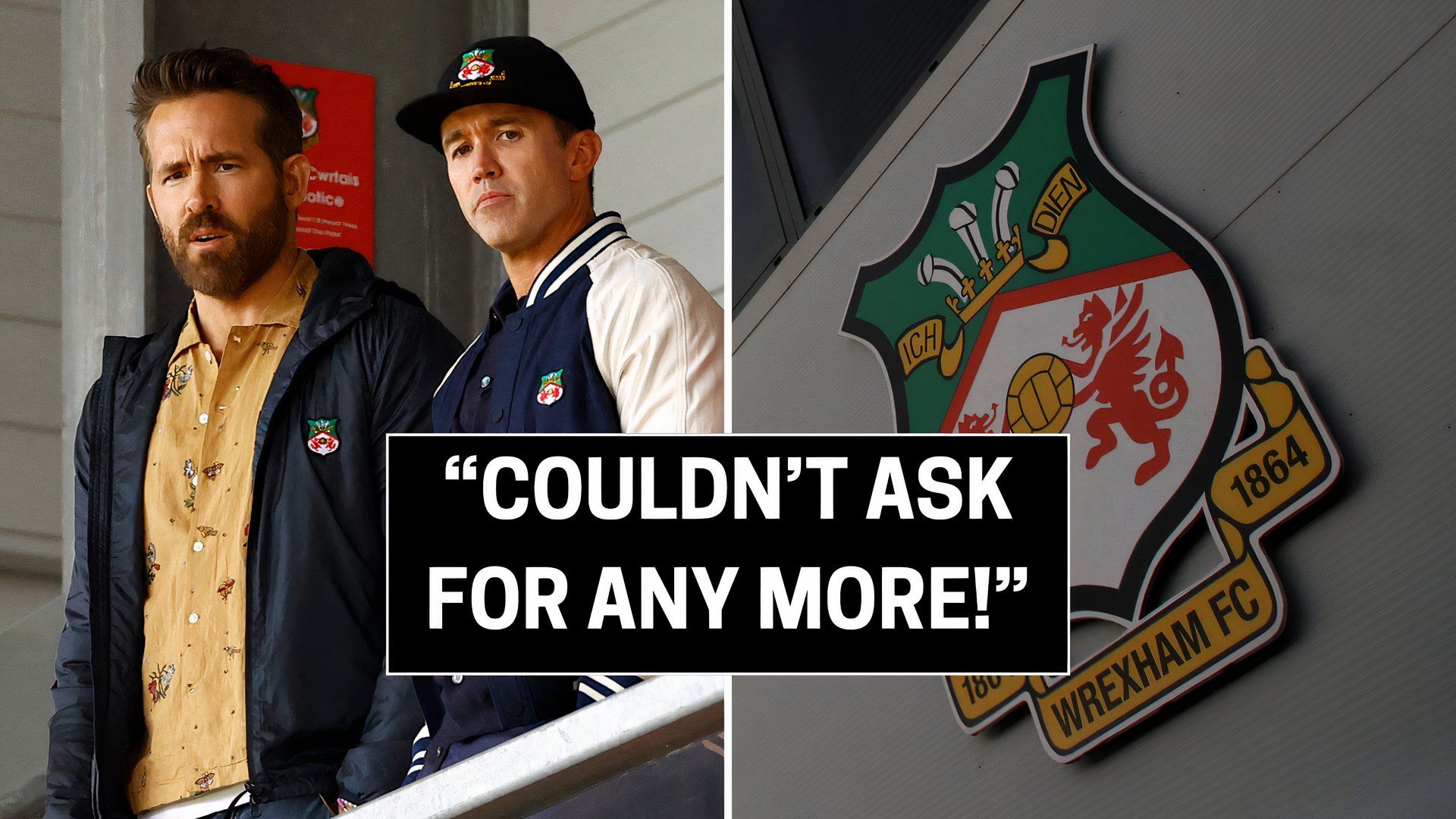 “Got some things wrong” - Wrexham AFC: Rob McElhenney, Ryan Reynolds ...