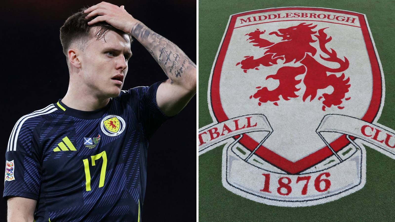 Middlesbrough FC handed major Ben Doak, Liverpool injury blow