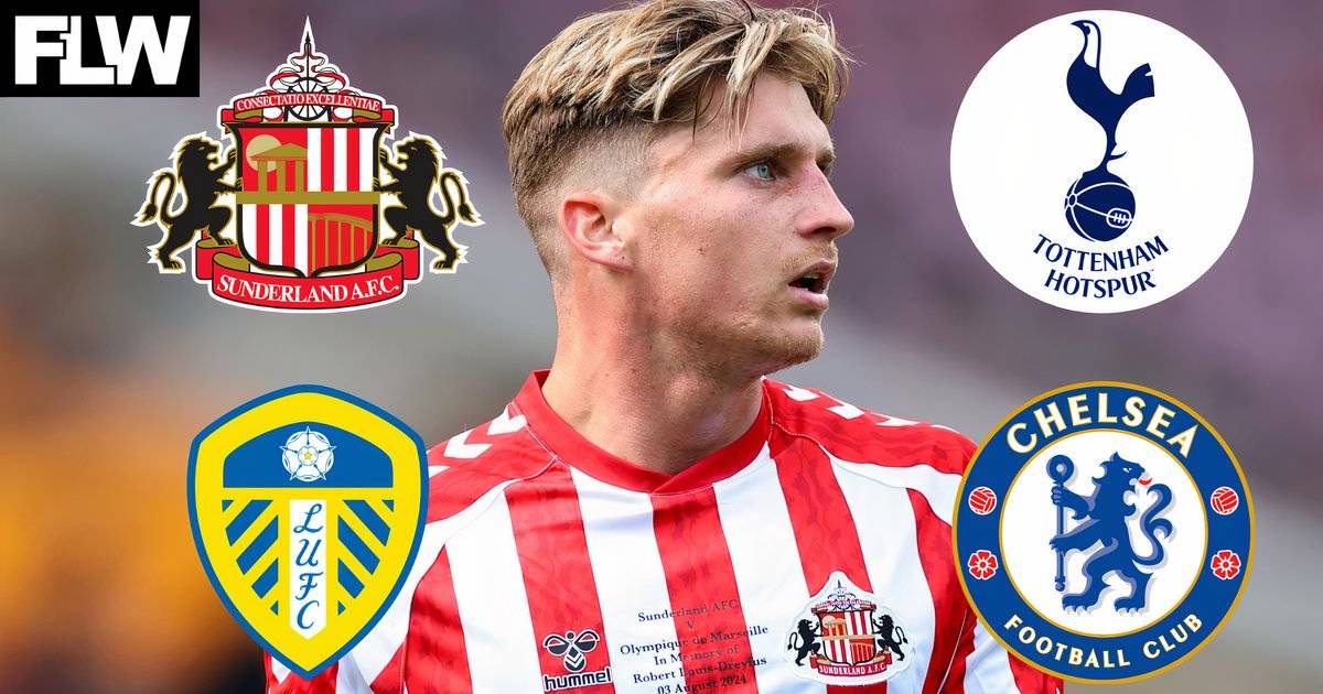 Spurs, Chelsea, Leeds United in transfer chase for Sunderland AFC’s ...