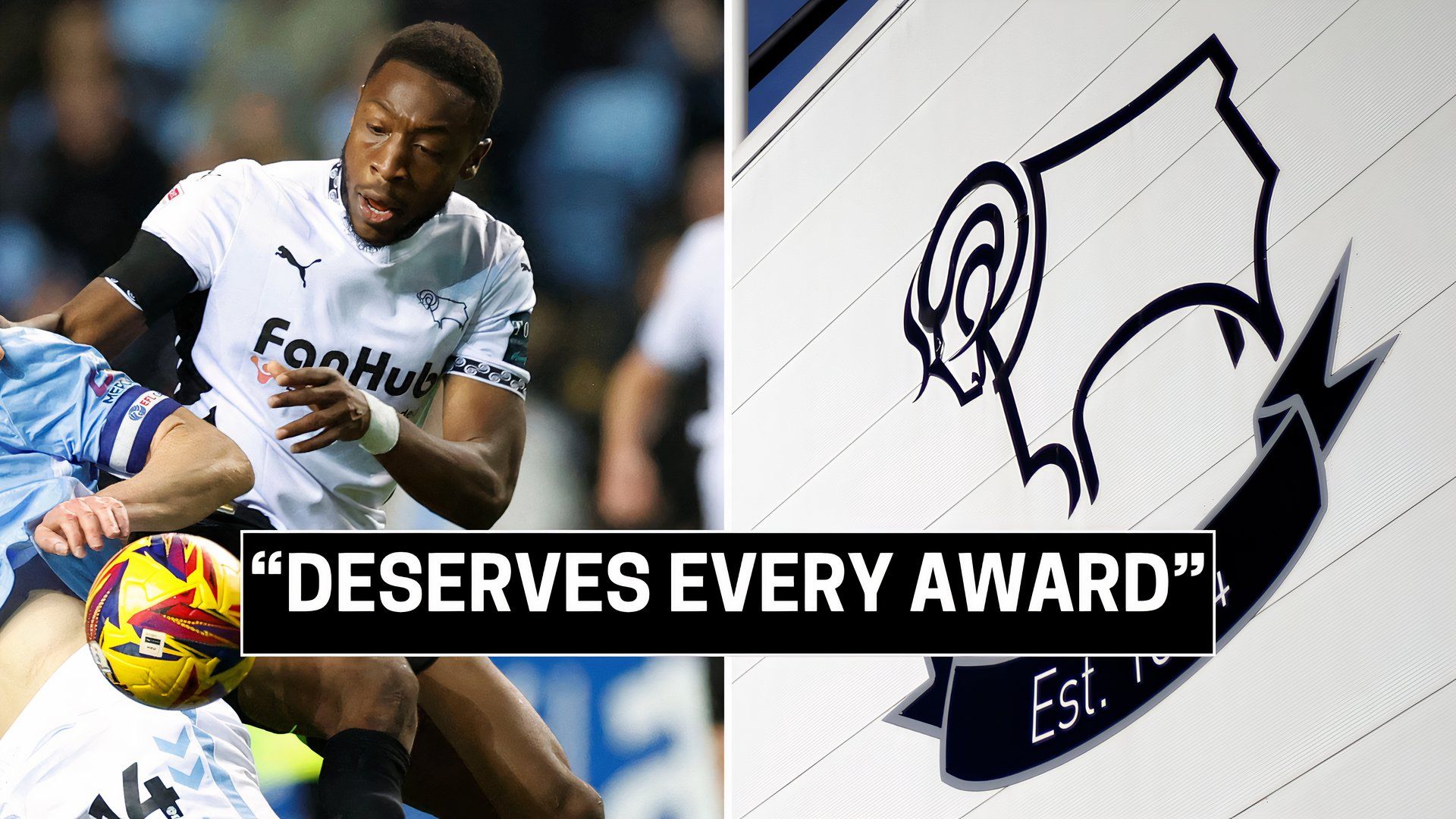 Derby County: Ebou Adams named "biggest bargain since Bryson" - Cardiff ...