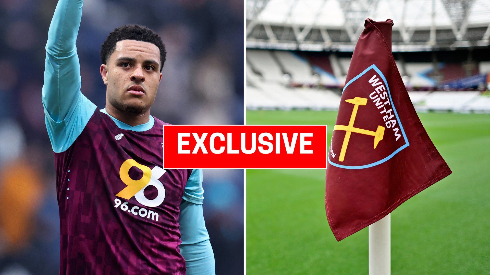Exclusive: Claim made on CJ Egan-Riley's Burnley FC future as West Ham ...