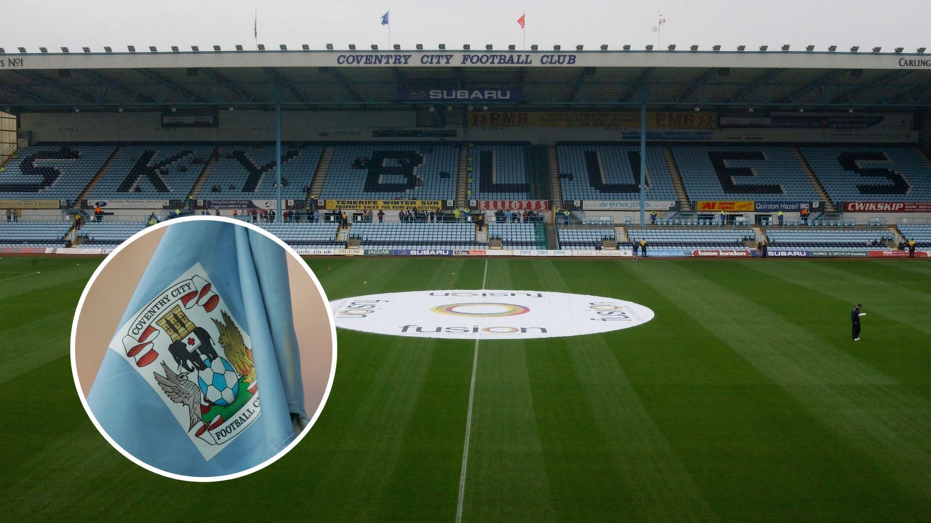 Where Coventry City's old stadium Highfield Road would rank in England ...