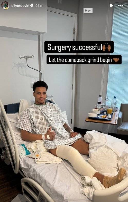 Coventry City: New Oliver Dovin update emerges as image is shared