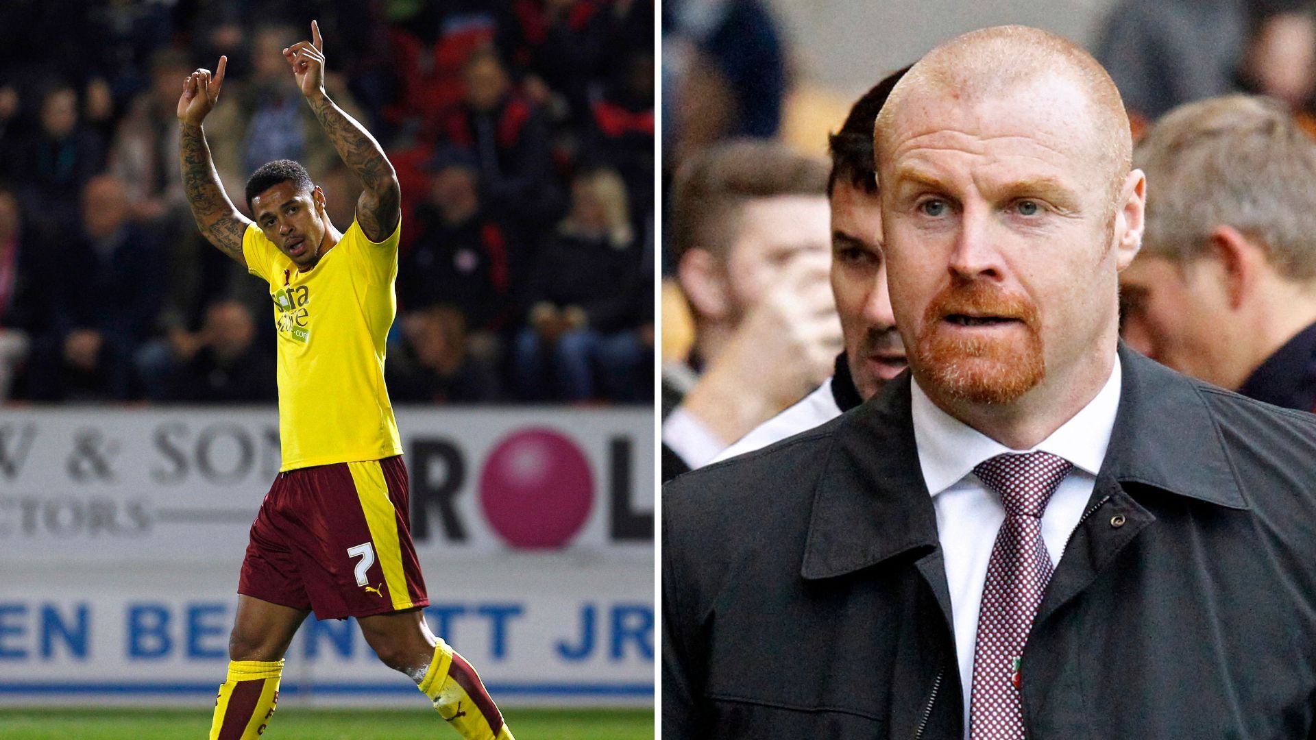 Sean Dyche likened club-record Burnley FC signing to Ings and Austin - Andre Gray delivered